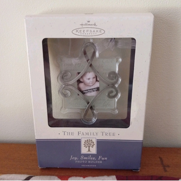 Hallmark | Holiday | Hallmark Joy Smiles Fun Photo Holder Ornament ...